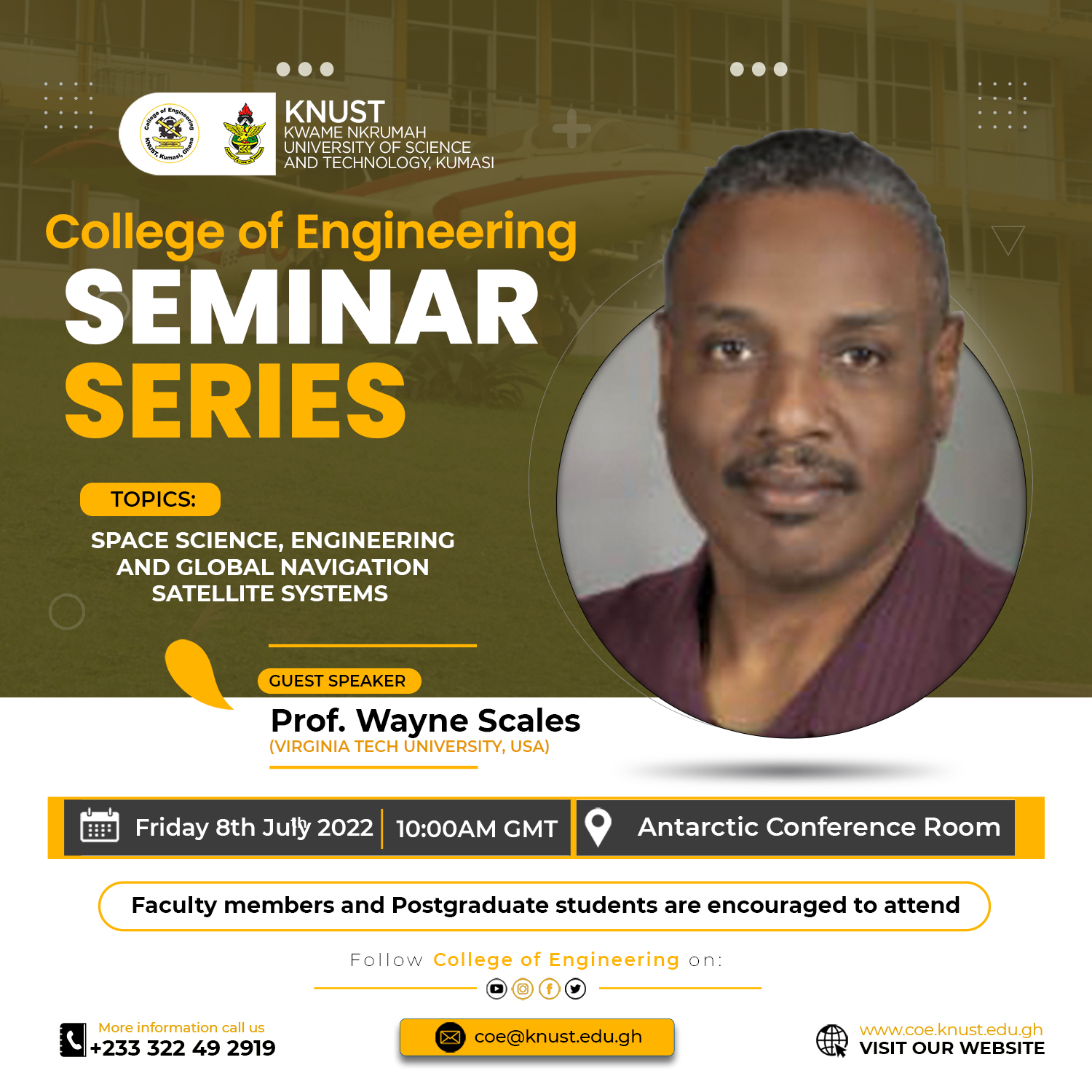 College Of Engineering Seminar Series College Of Engineering Knust